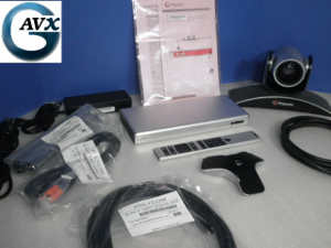 Used Polycom RealPresence Group Series 300 Video Conference System GAVX